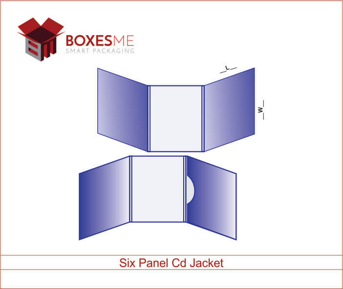 Six Panel Cd Jacket | BoxesMe